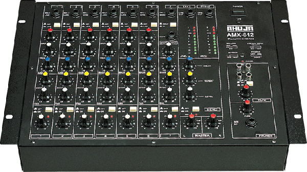Ahuja AMX812 Echo Reverb Effects Audio Mixer - MACHINES KINGDOM