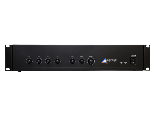 Australian Monitor ES250 4 Channel 250W Mixer Amplifier - MACHINES KINGDOM