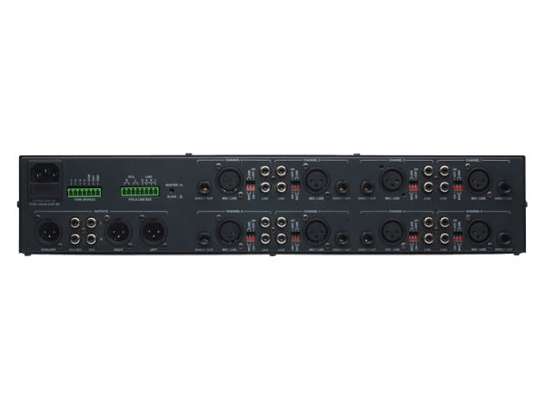 Australian Monitor MX883 8 Channel Stereo Mixer with 8 XLR, 8 RCA ...