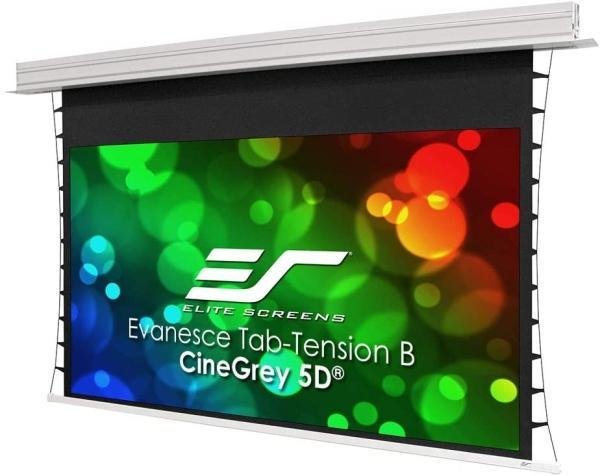 Elite Screens ALR 126" Ceiling Electric Motorized Drop Down Projector ...