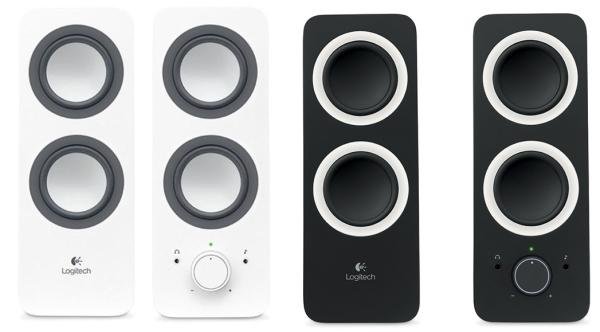 Logitech Z200 Midnight Black-3.5 mm Audio Jack Multimedia Speakers ...
