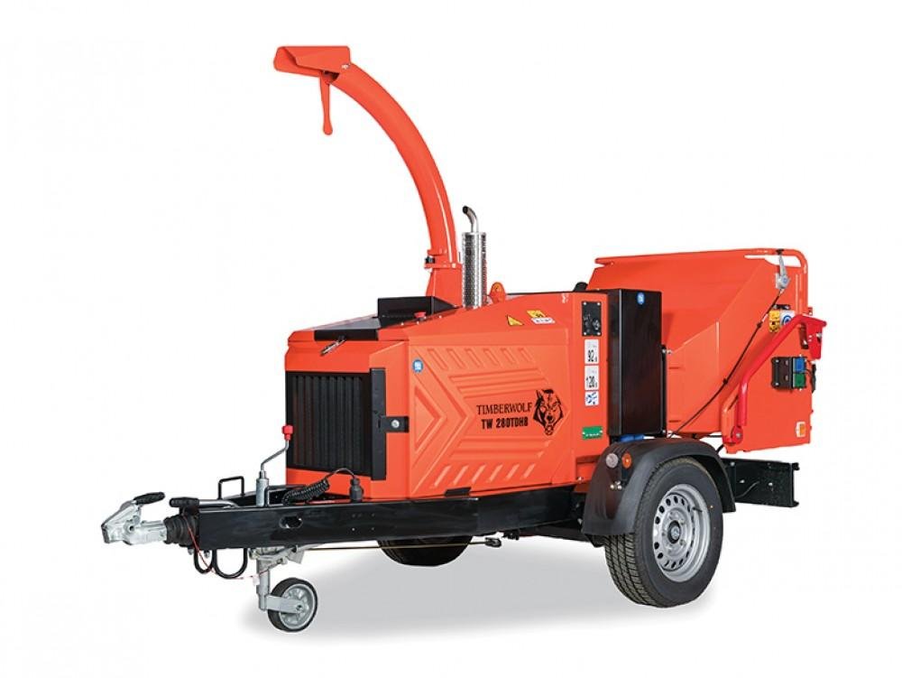 Timber Wolf TW-160PH Hydraulic Wood Chipper Shredding Machine ...