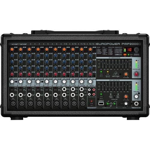 Behringer PMP2000D 2000-Watt 14-Channel Powered Mixer - MACHINES KINGDOM